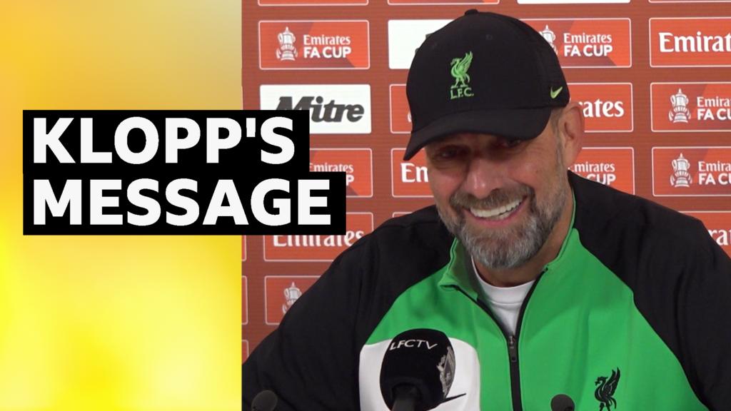Jurgen Klopp: Liverpool boss jokes about hoping for quick return from international duty for ...