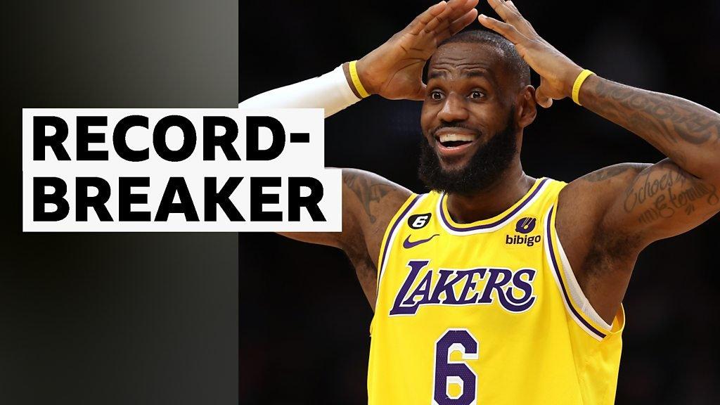 LeBron James breaks NBA scoring record - Dwight Howard on the LA Lakers ...
