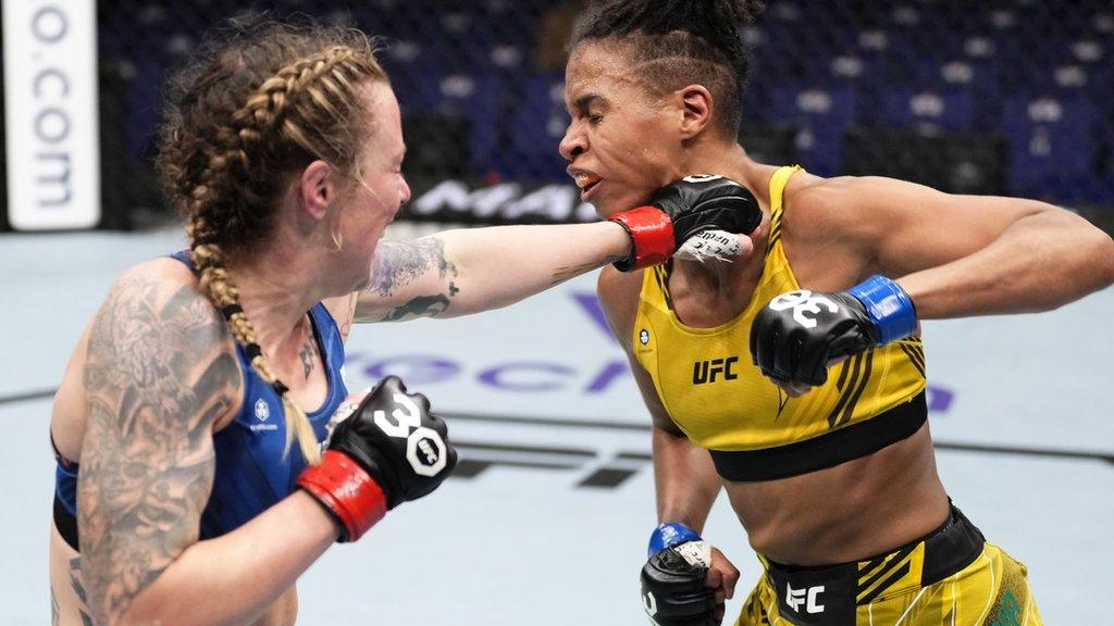 Joanne Wood: Scot to retire after weekend bout at UFC 299 - BBC Sport