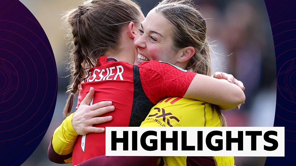 Women's FA Cup 2024: Man Utd hold off Chelsea to reach Women's FA Cup ...