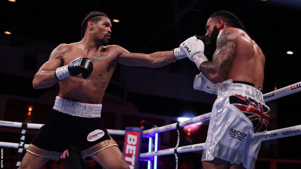 Jordan Thompson to face Jai Opetaia for IBF cruiserweight title - BBC Sport