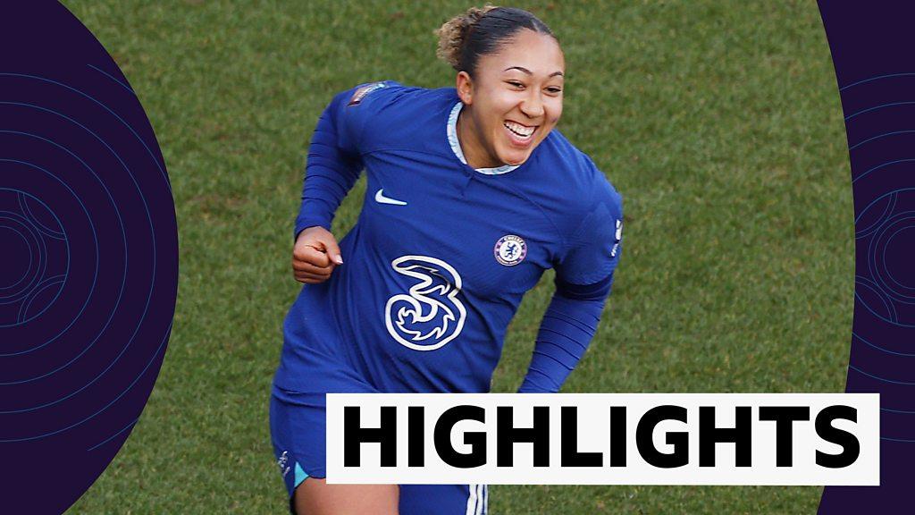 WSL: Chelsea beat Spurs 3-2 to go top of the Women's Super League - BBC ...