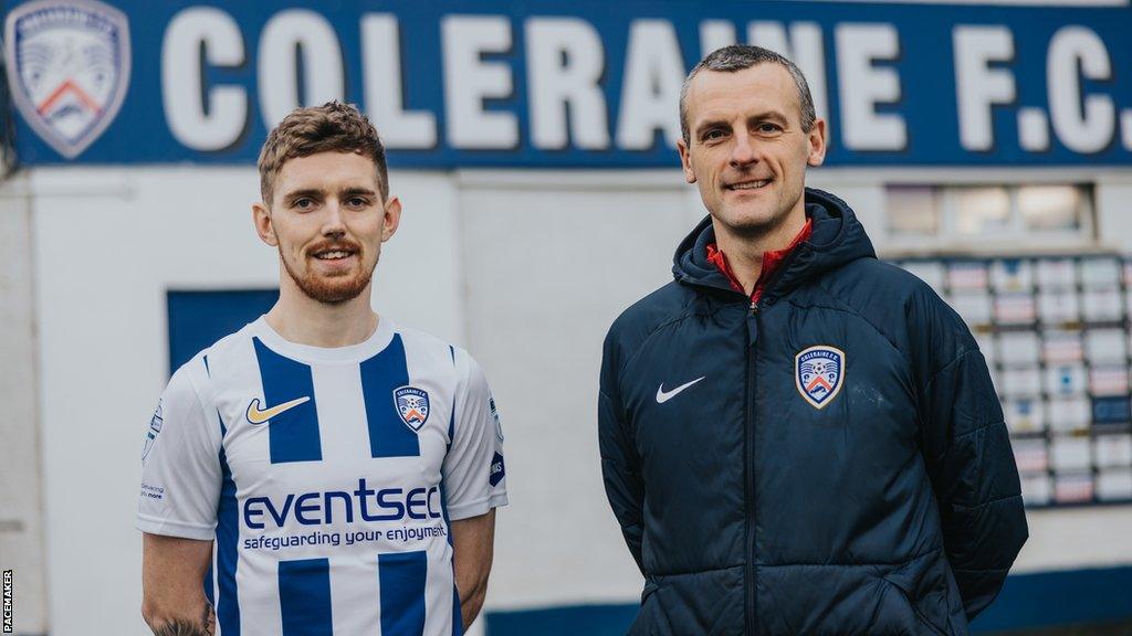Jamie McGonigle: Coleraine re-sign striker from Derry City - BBC Sport