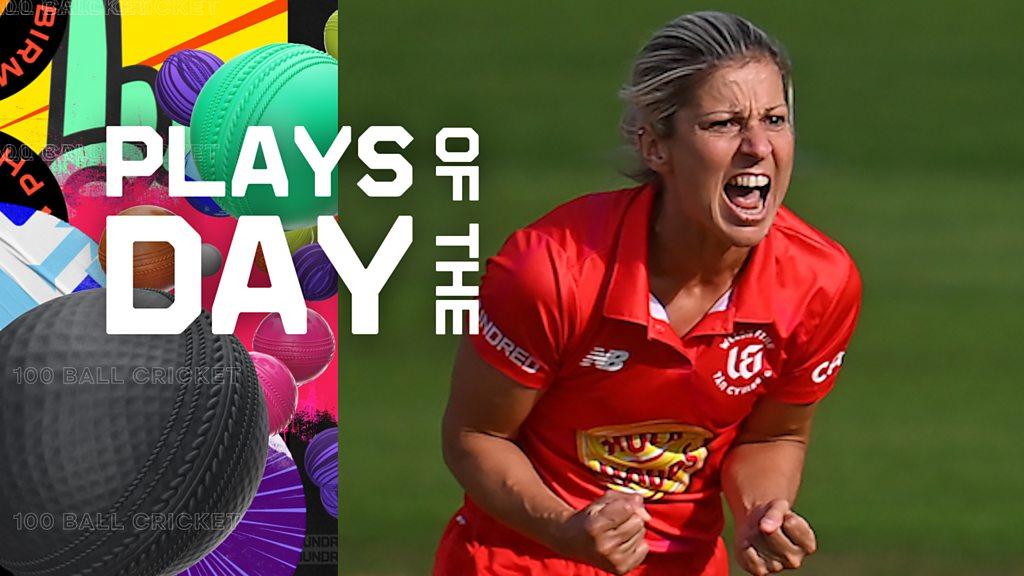 The Hundred: Massive shots, huge wickets and quick reflexes - Plays of ...