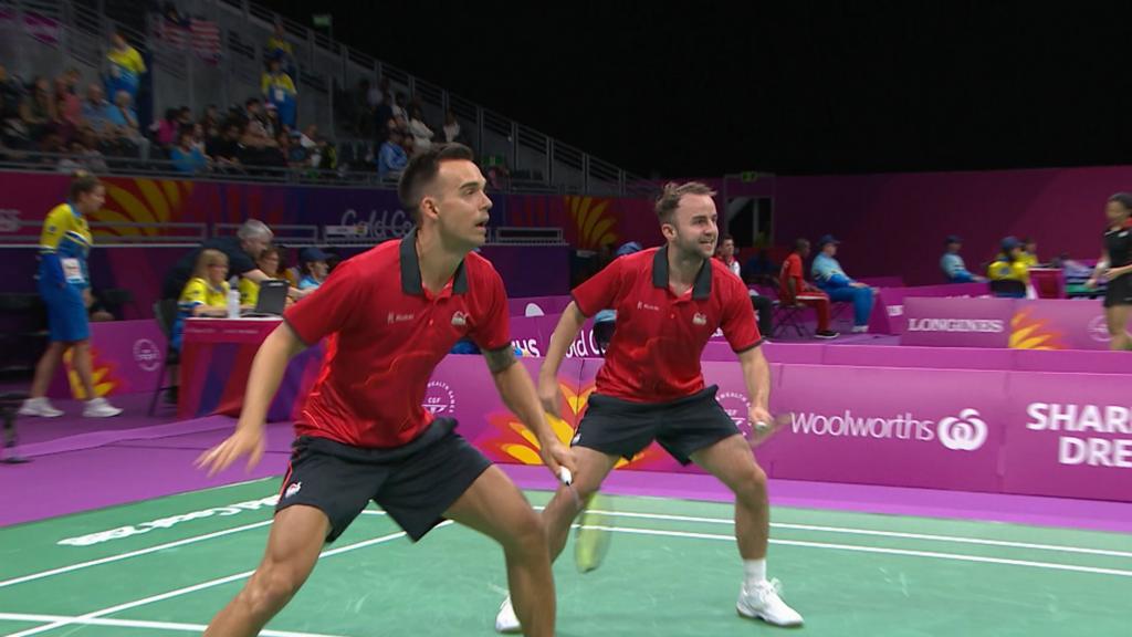 Commonwealth Games: Ben Lane shows quick thinking as racquet breaks mid ...