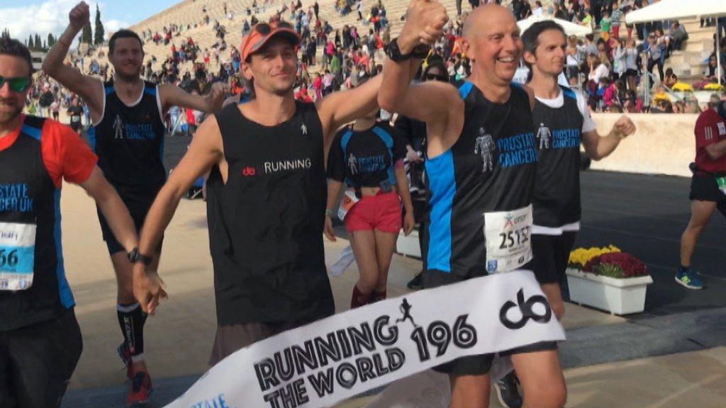 From Canada to Greece: Nick Butter becomes first person to run a ...