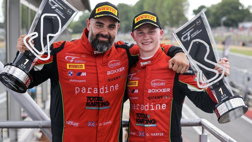 British GT: Dan Harper wins title with Darren Leung after comeback ...
