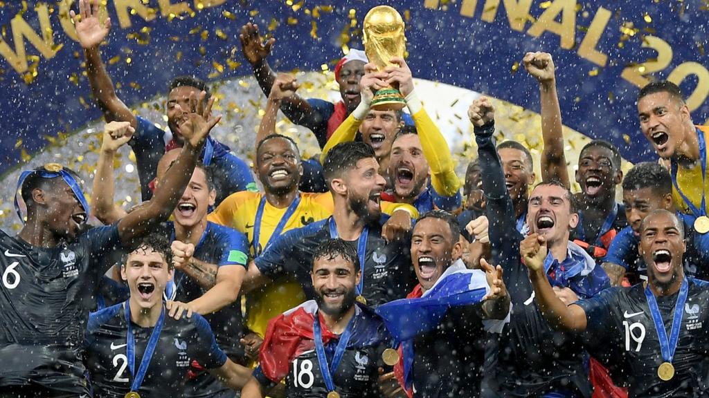 France winning world cup store