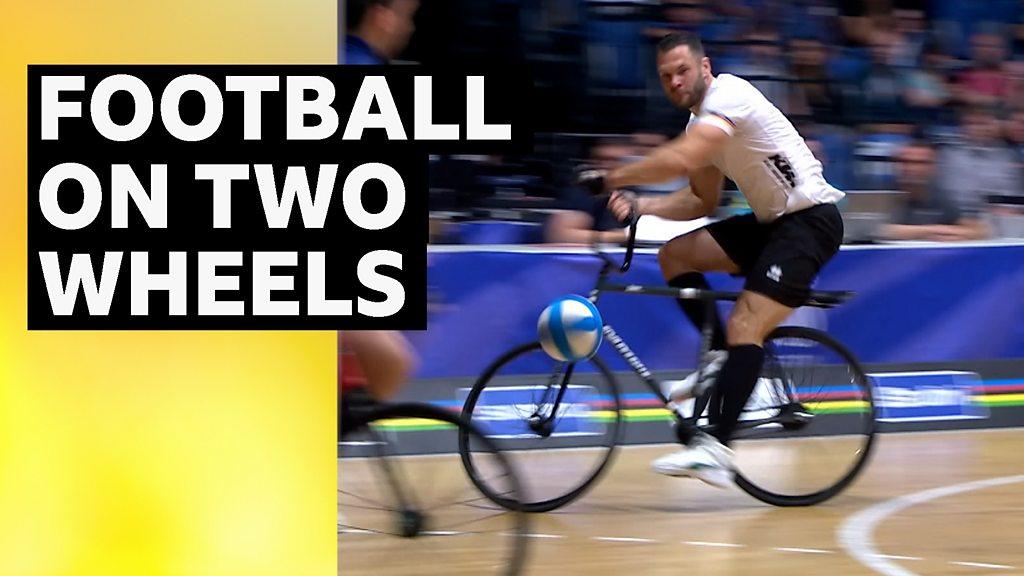 World Cycling Championships 2023: The best of cycle ball - BBC Sport