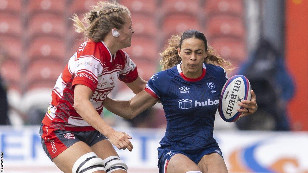 Allianz Cup: Deborah Wills star with three tries as Bristol Bears end ...