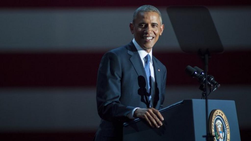 President Obama says goodbye - BBC Newsround