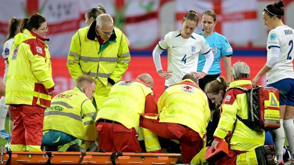 Alex Greenwood: Manchester City defender to miss Arsenal match with head injury - BBC Sport