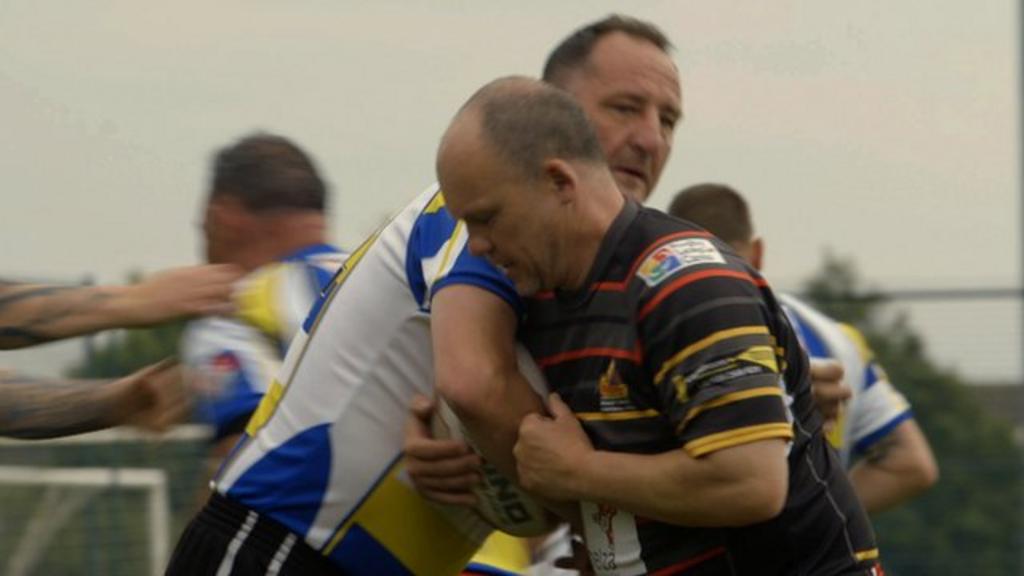 Get Inspired: Over 35? Try masters rugby league - BBC Sport