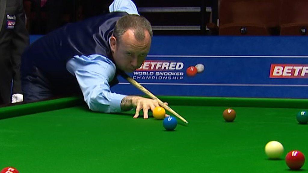 World Snooker: 'That's the shot of the championship so far!' - BBC Sport