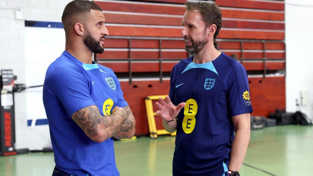 Kyle Walker: Gareth Southgate says he twice talked England defender out ...
