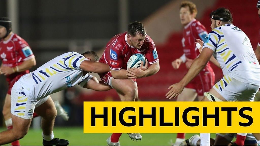 United Rugby Championship highlights: Scarlets 36-12 Zebre - BBC Sport