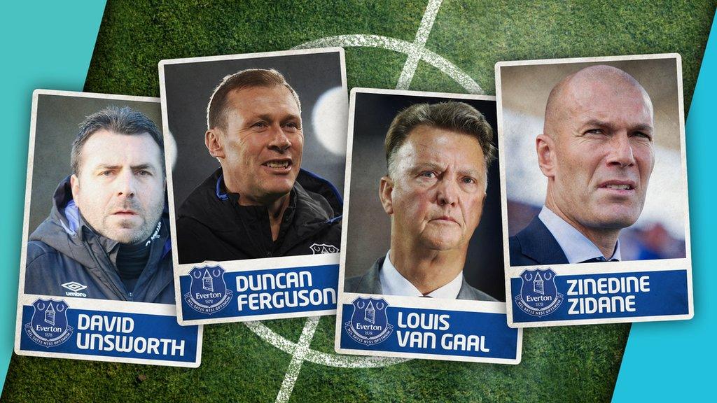 Kids pick out who they want to be Everton's new manager - BBC Newsround