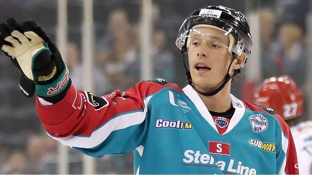 Michael Forney scores twice as Belfast Giants beat Edinburgh Capitals ...