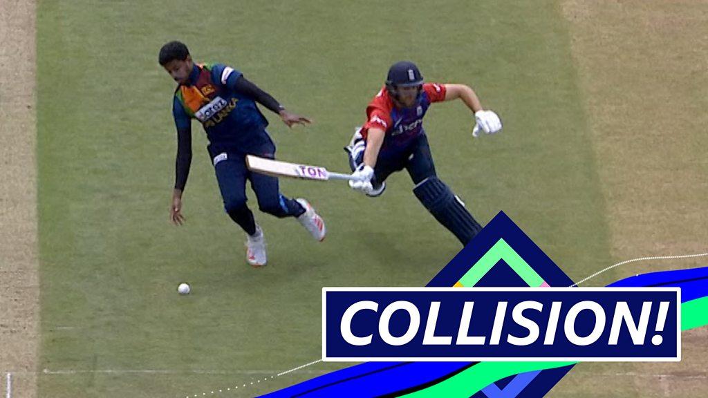 England v Sri Lanka: 'He's been barged out the way!' - Fernando and ...