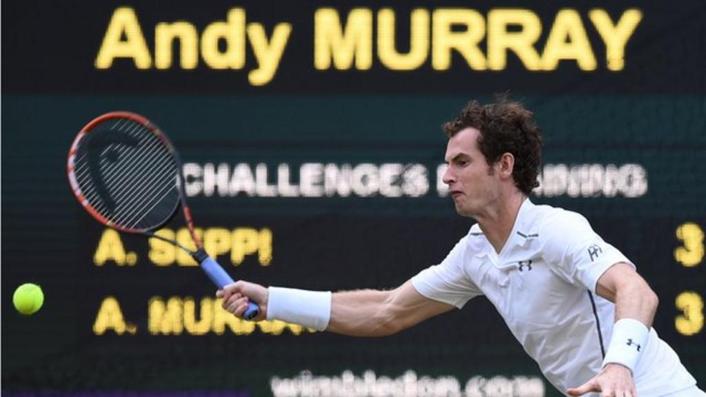 Wimbledon 2015: Andy Murray beats Andreas Seppi in third round - BBC Sport