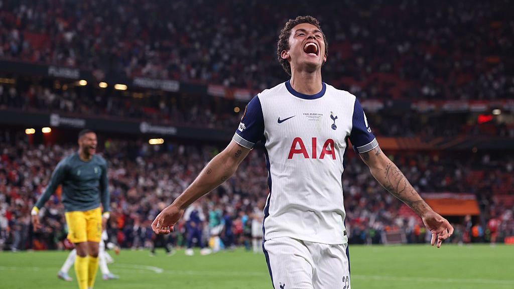 Tottenham win Europa League: Brennan Johnson reaction to victory over ...