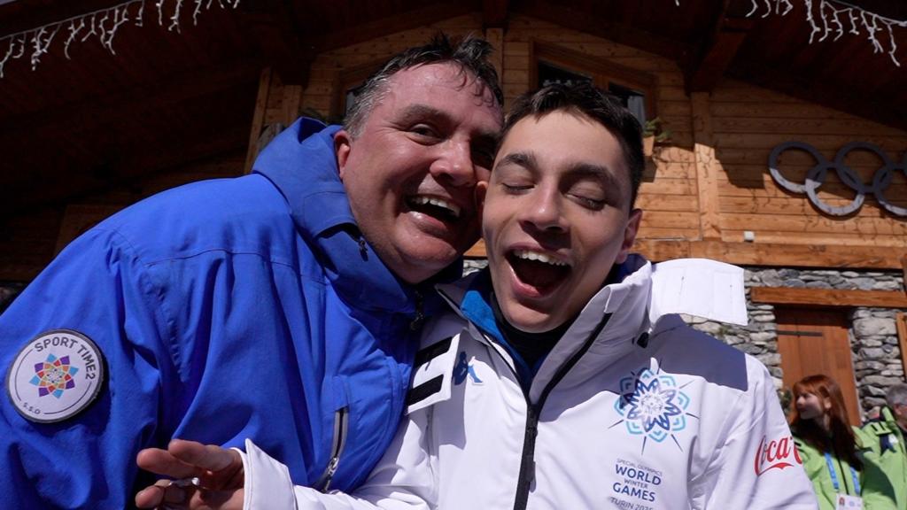 Special Olympics: When Michal met Samuele - BBC Sport