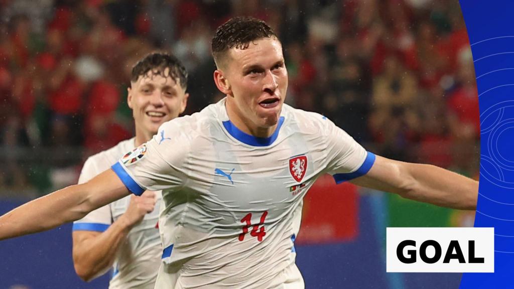 Euro 2024: Lukas Provod gives Czech Republic the lead against Portugal ...
