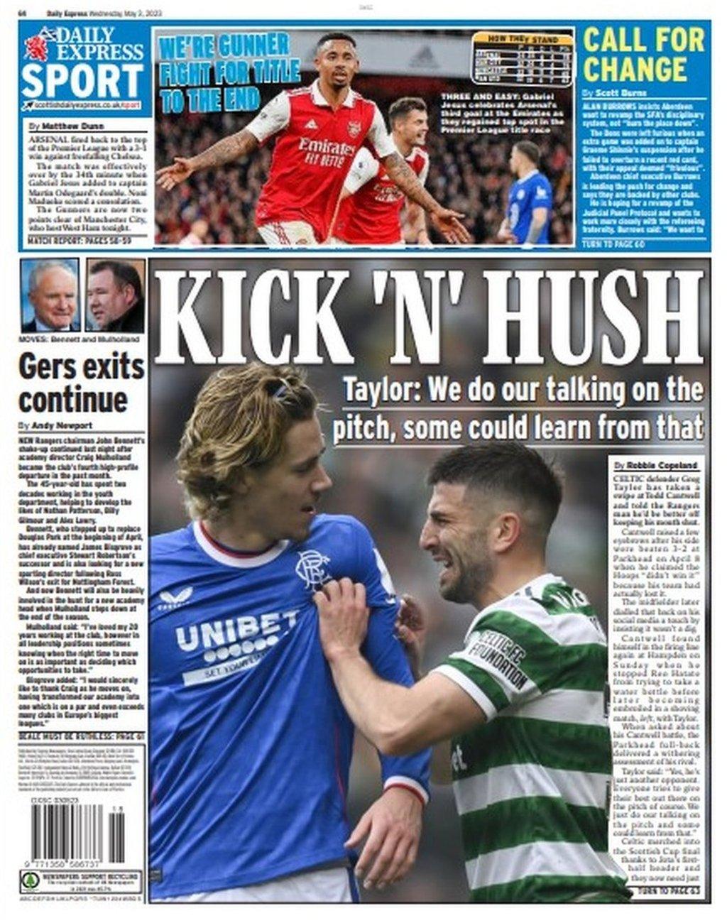 Scottish Gossip: Rangers, Kent, Celtic, Carter-Vickers, Ralston ...