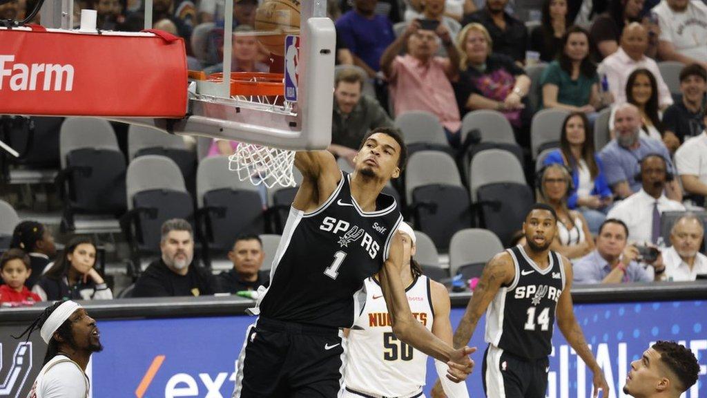 NBA: Victor Wembanyama stars as San Antonio Spurs beat Denver Nuggets ...