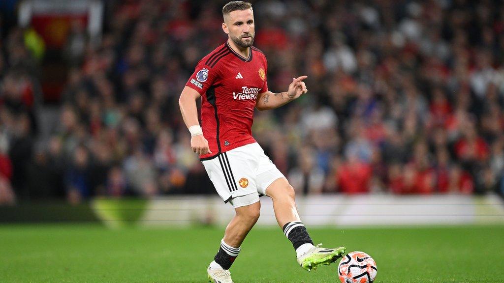 Luke Shaw: Manchester United defender returns to training after ...