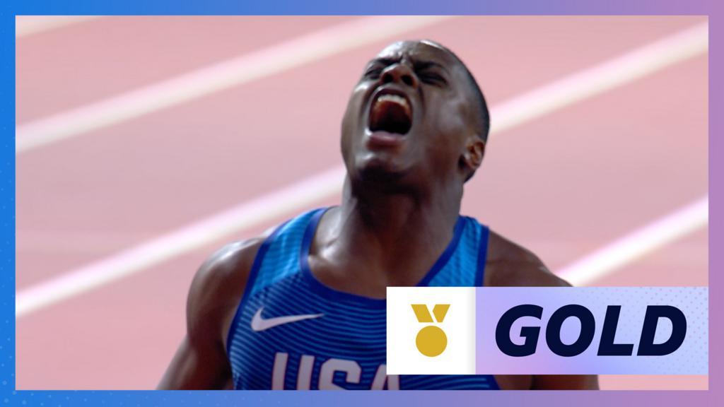 World Athletics Championships 2019: Coleman wins men's 100m in 9.76 ...