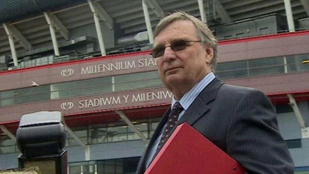 Former WRU chief executive agrees with three-team proposal - BBC Sport