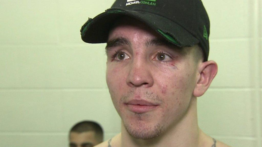 Michael Conlan 'moving in the right direction' - BBC Sport