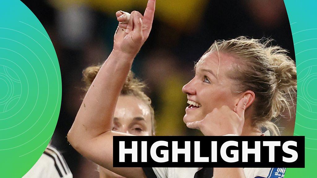 Women's World Cup 2023: Germany v Morocco - Alexandra Popp scores twice ...