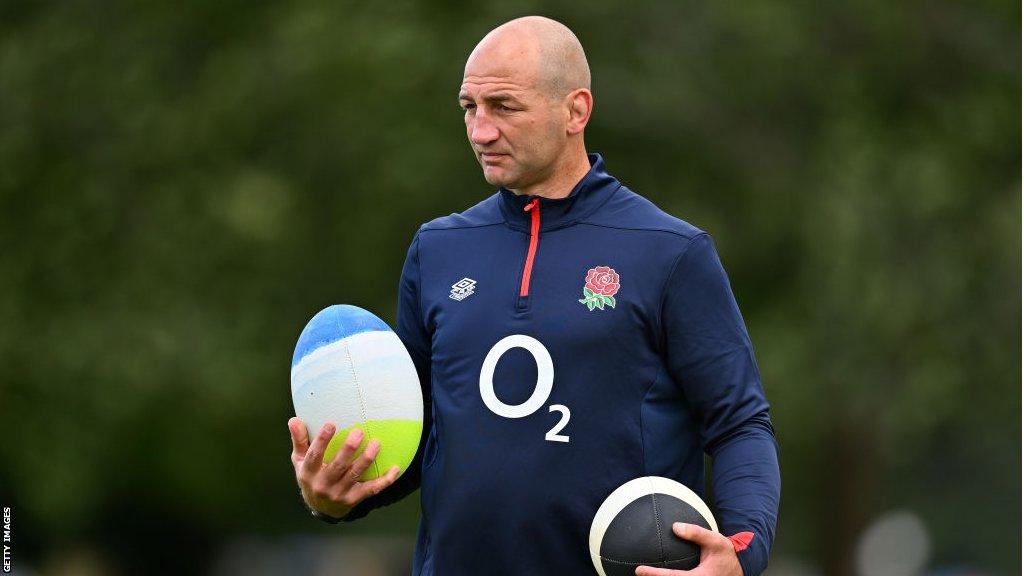 England coach Steve Borthwick cuts duo from World Cup training squad - BBC Sport