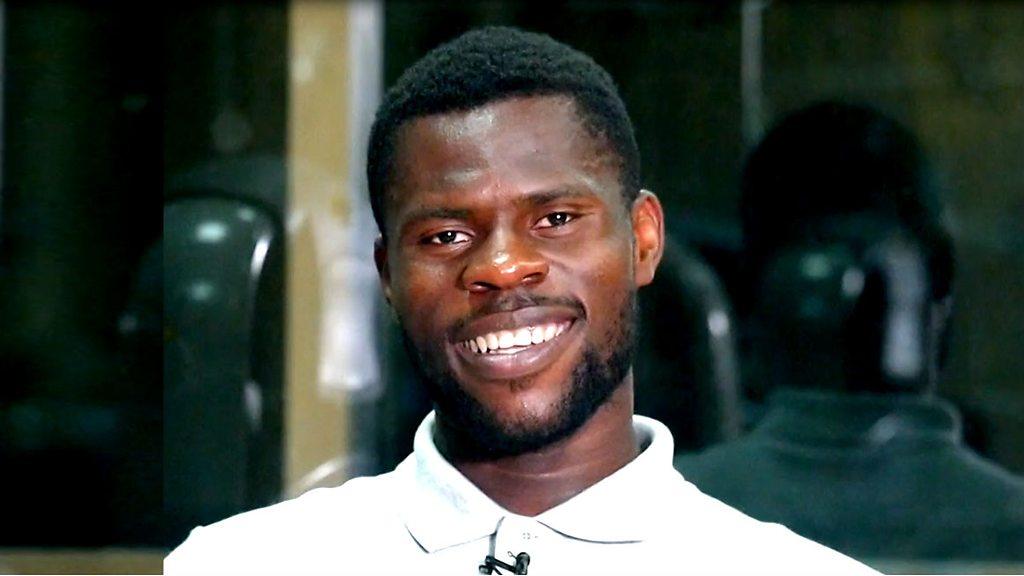 Uzoho: I had 'zero' nerves on my goalkeeping debut - BBC Sport