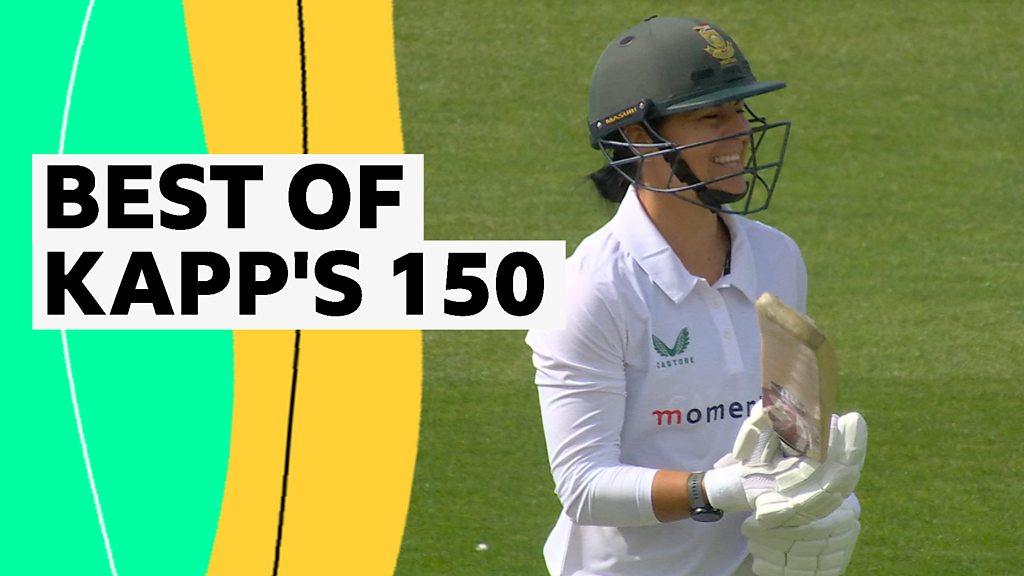 England v South Africa: Marizanne Kapp reaches 'magnificent' 150 - BBC ...