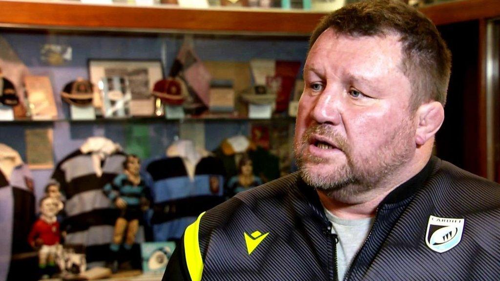 Dai Young: Top eight 'a long shot', says Cardiff boss - BBC Sport