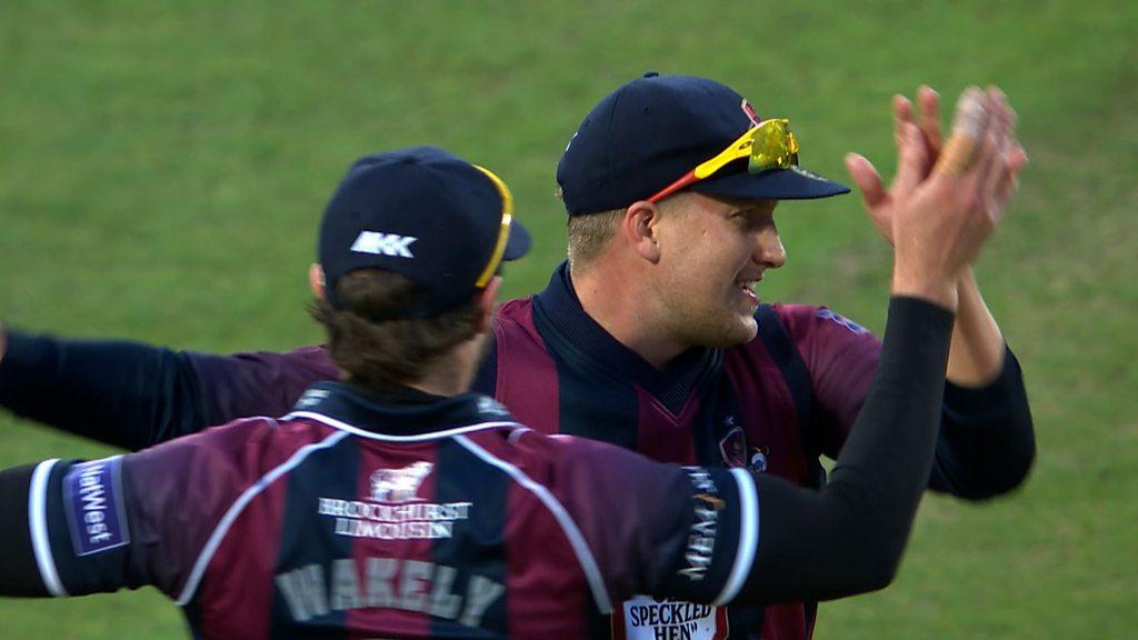 T20 Blast Finals Day: Incredible Josh Cobb catch removes Ryan Pringle ...