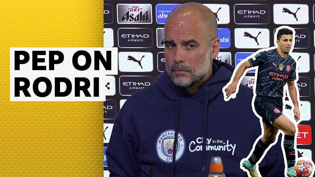 Manchester City: Pep Guardiola says he will give Rodri a rest if he ...