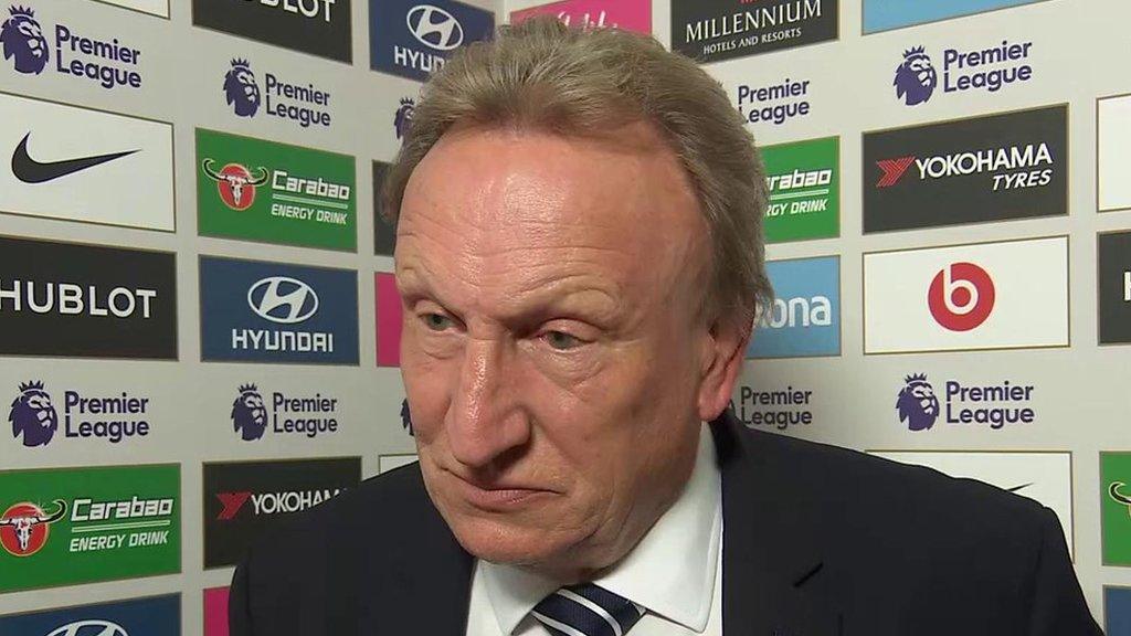 Chelsea 4-1 Cardiff: Neil Warnock says Bluebirds are still learning ...