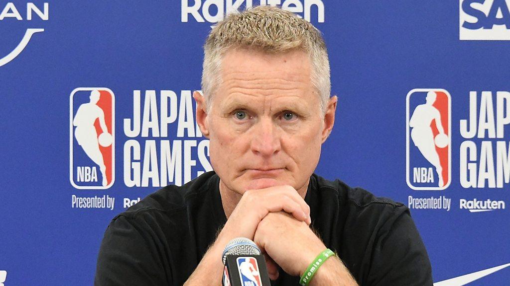 Draymond Green punch: Golden State Warriors coach Steve Kerr explains fine - BBC Sport
