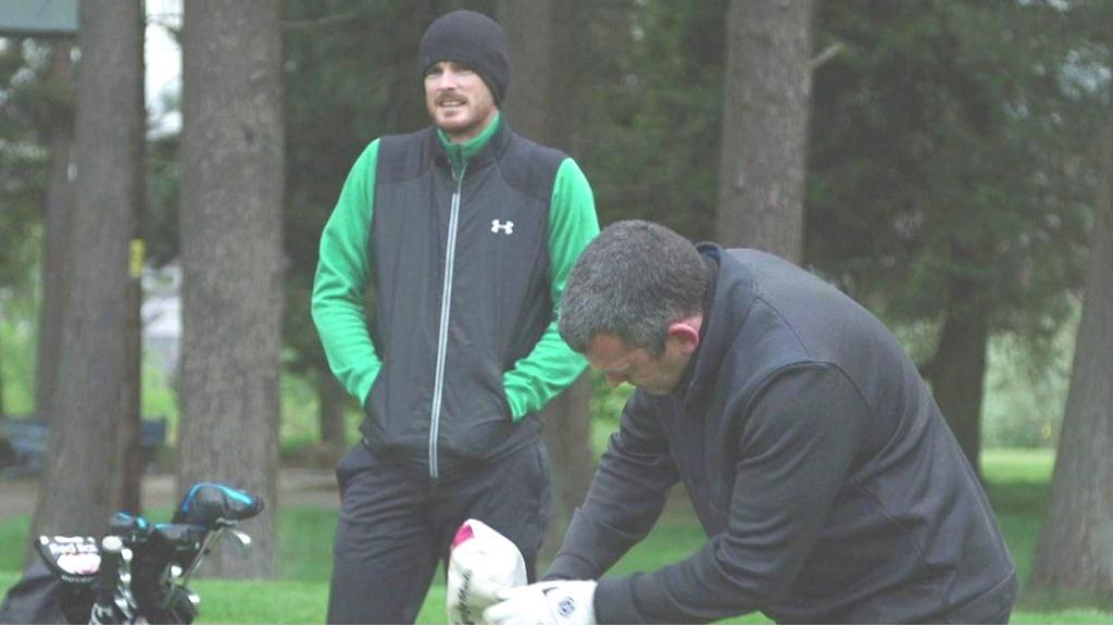 Scottish Cup final: When Jamie Murray met Callum Davidson - BBC Sport