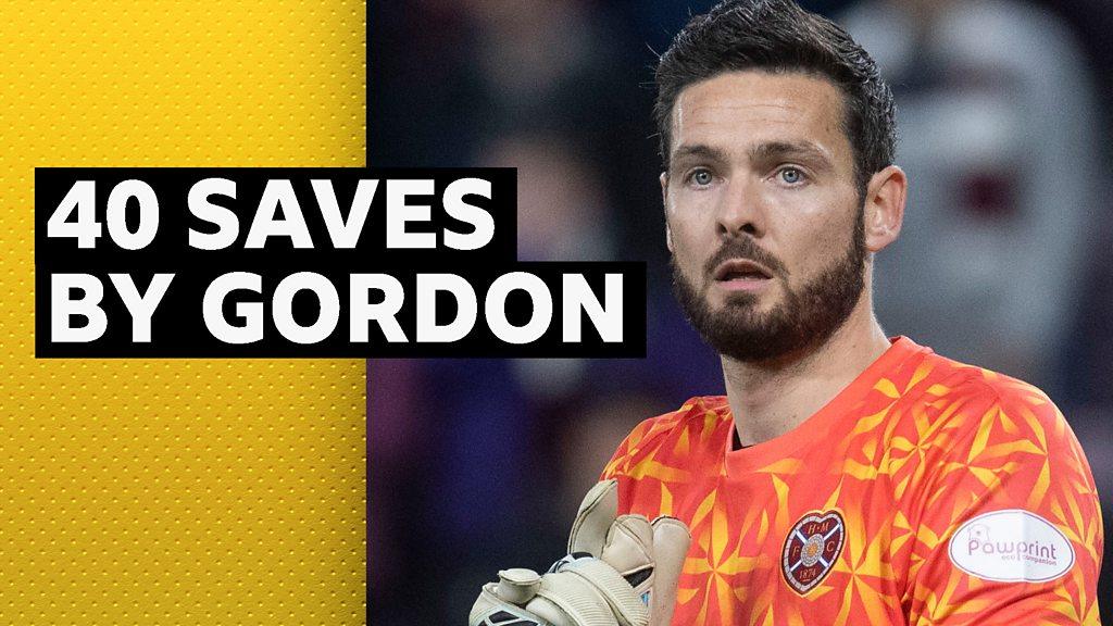 Craig Gordon at 40: Watch some of the Hearts & Scotland goalkeeper's ...