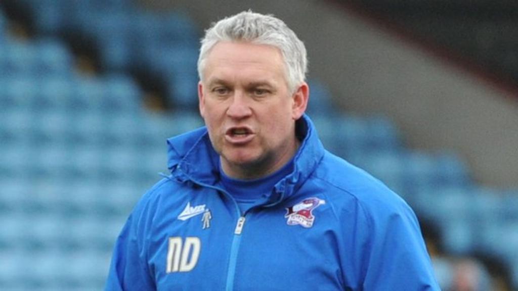 Nick Daws: Scunthorpe United caretaker boss on Fleetwood defeat - BBC Sport