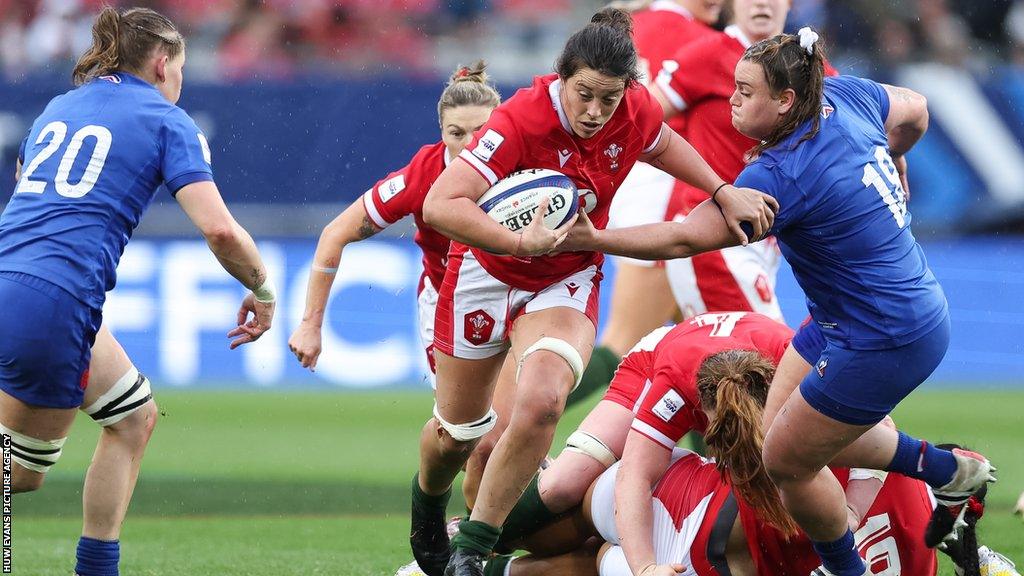 Sioned Harries column: Balancing Test rugby with teaching - BBC Sport