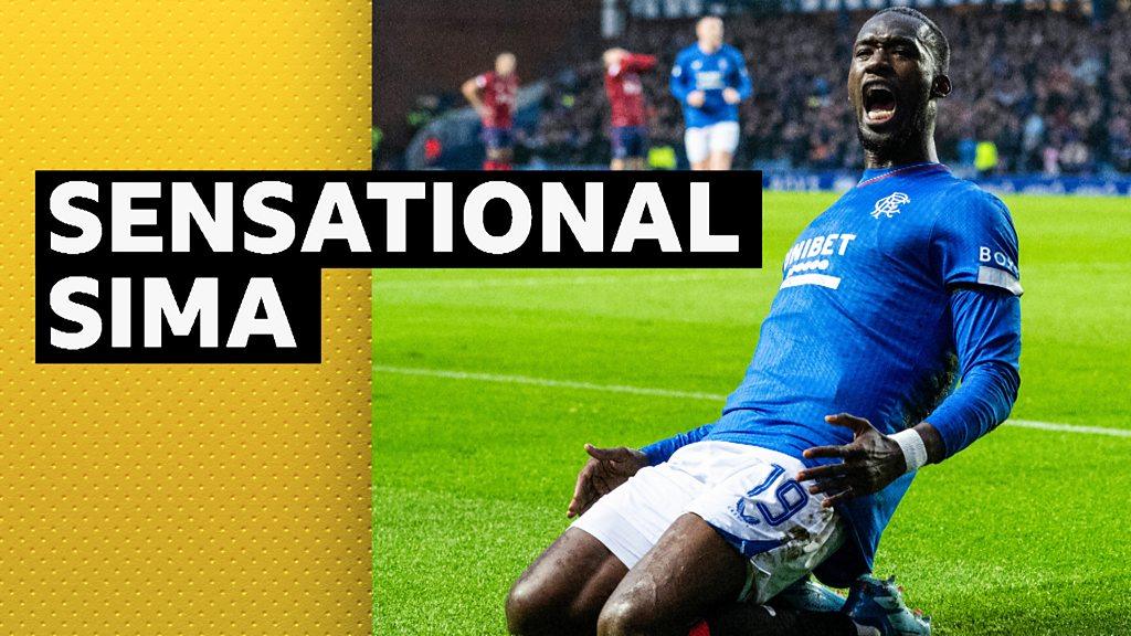 Watch: Abdallah Sima's stunning volley for Rangers against Kilmarnock ...