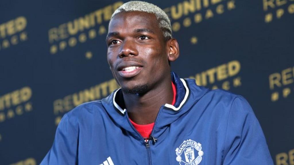 Kids in Manchester react to Paul Pogba's record signing - BBC Newsround