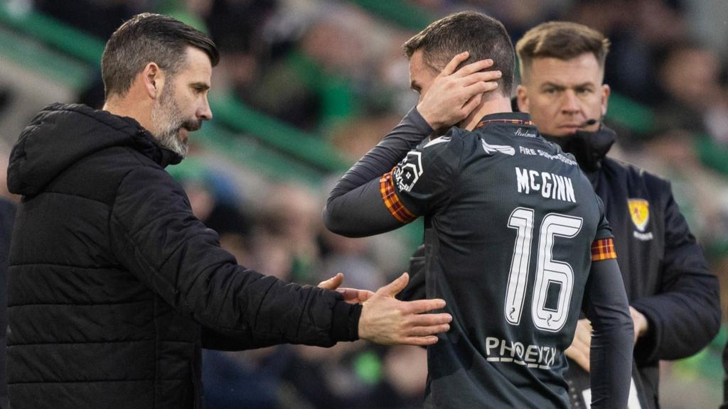 Motherwell captain Paul McGinn'ss injury a 'horrible watch' for brother ...