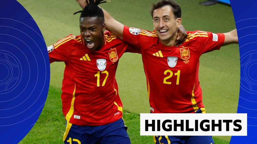 England vs Spain highlights: Mikel Oyarzabal's late goal wins Euro 2024 ...